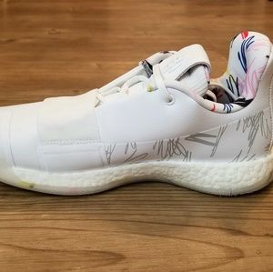 adidas | Shoes | Harden Vol 3 Doodle Boost G5422 White Adidas | Poshmark